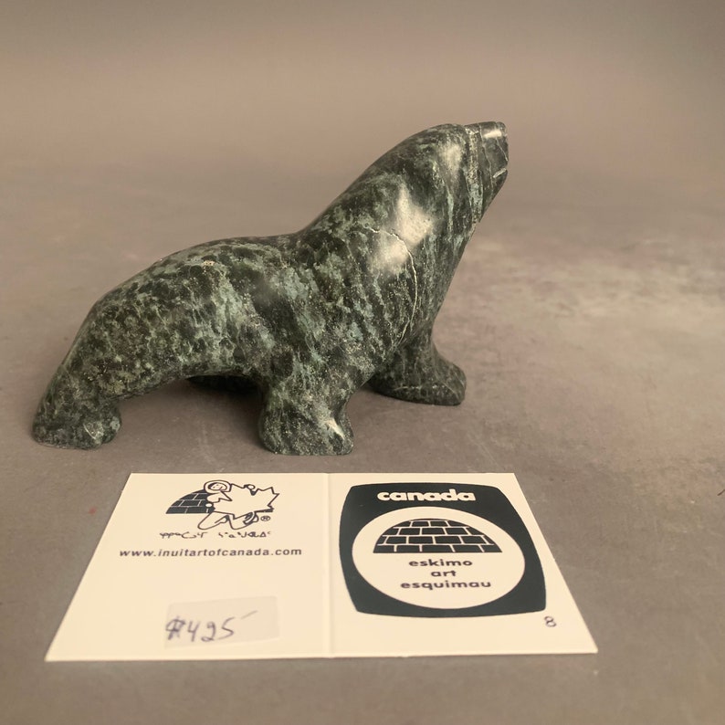 Vintage Inuit Art Eskimo Carving Bear #69975 2023 - Etsy