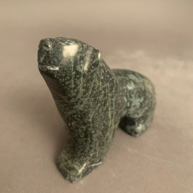 Vintage Inuit Art Eskimo Carving Bear #69975 2023 - Etsy