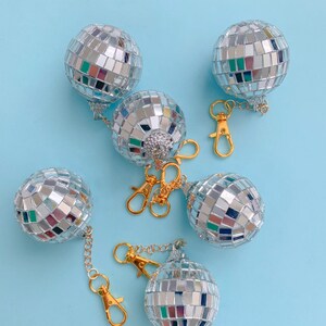 Disco Ball Keychain - Etsy