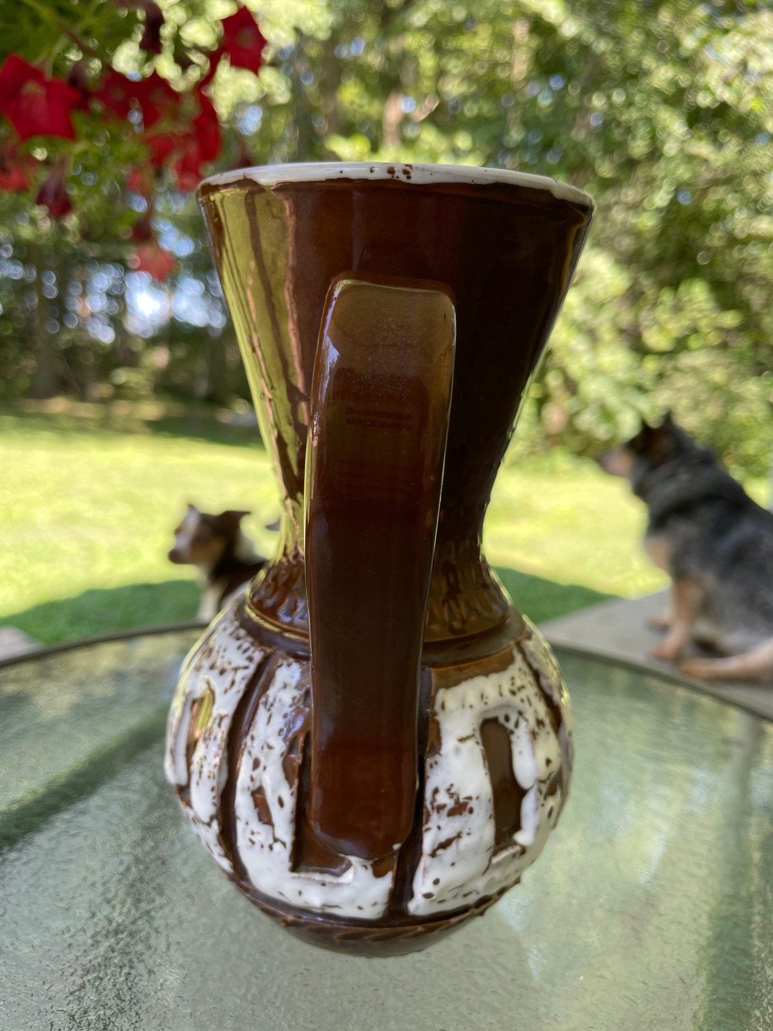 Vintage Italian Clay Pitcher. 16 Ounce Handmade Vintage - Etsy