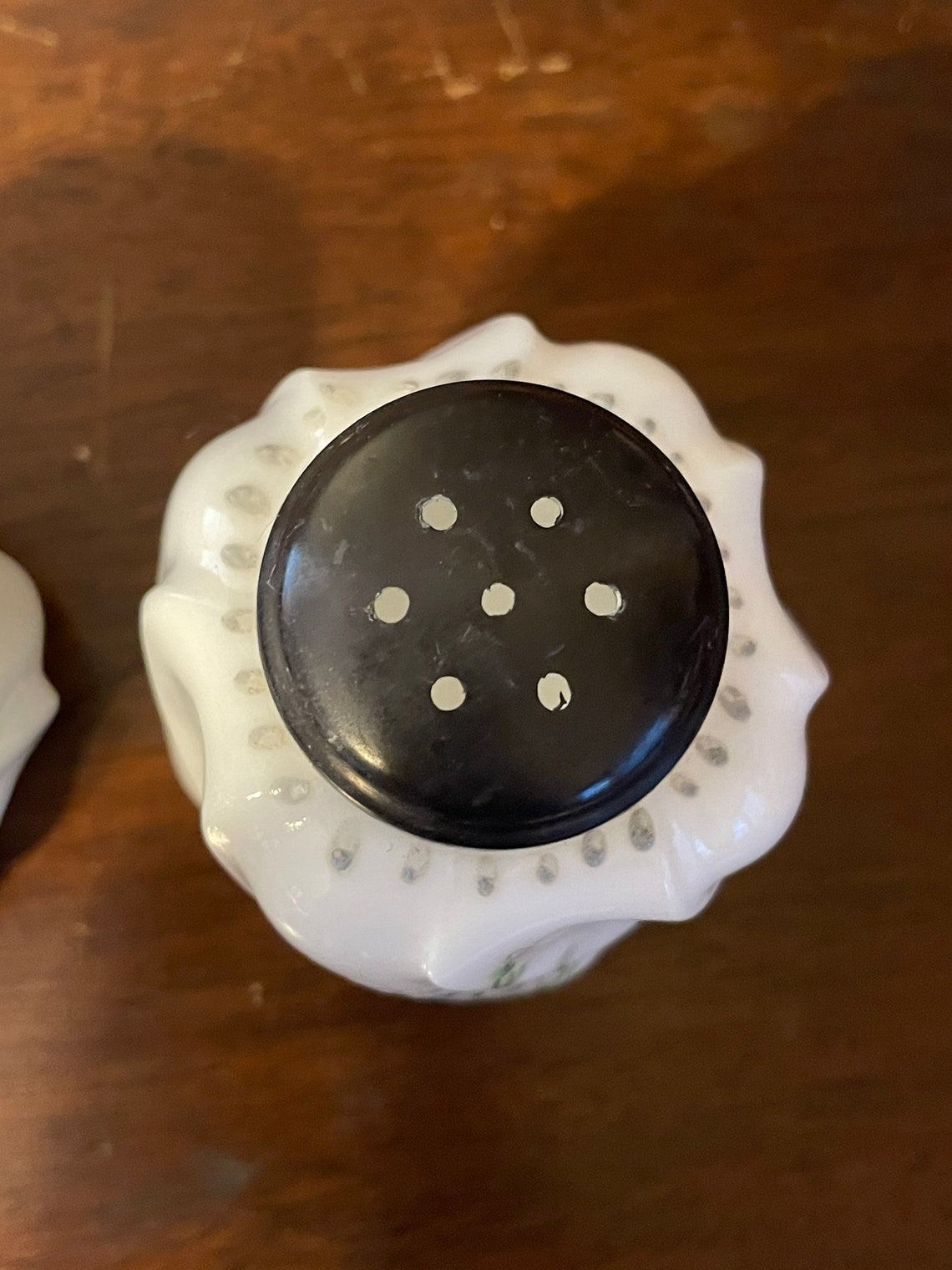 Antique 1800s Wave Crest Salt and Pepper Shakers. Hand Painted - Etsy