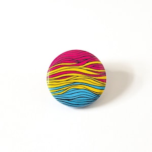 Subtle Pansexual Flag Pin Pansexual Flag Pinback Buttons Lgbtq Flags ...