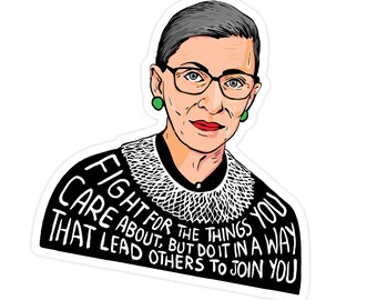 Ruth Bader Ginsburg Stickers - Etsy