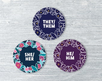 He Him Sticker - Etsy