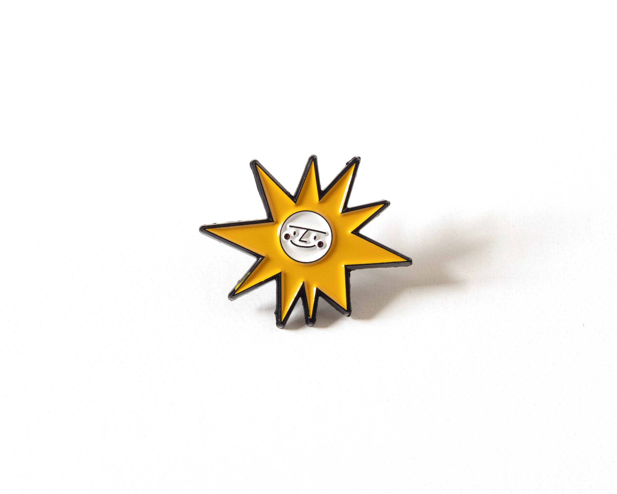 Cute Enamel Pin Bundle - Sun and Cloud Enamel Pins - Small Soft Enamel ...