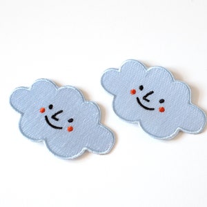 Cute Cloud Iron-on Patch Small Embroidered Patch Cool Backpack Patch ...