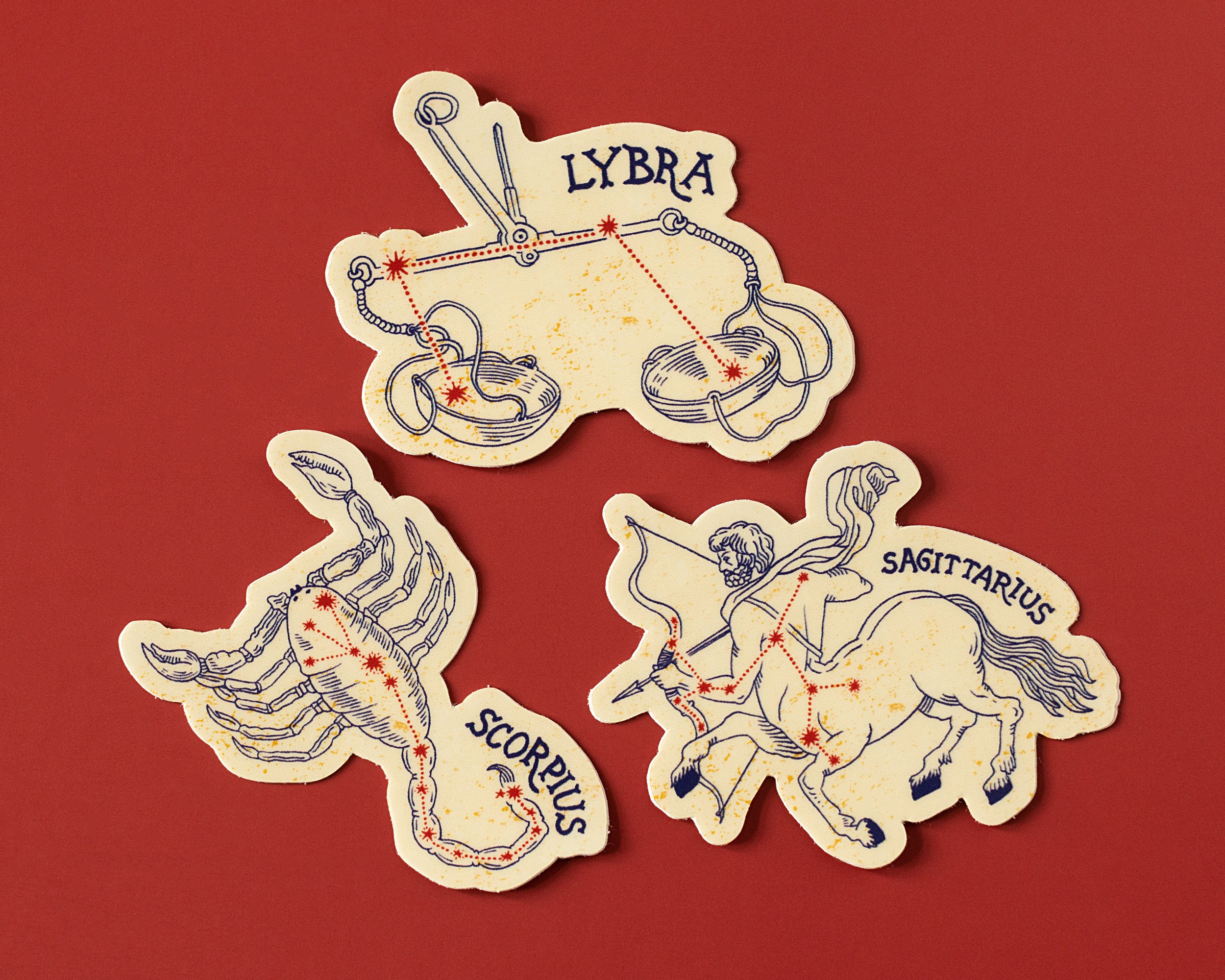 Zodiac Constellation Vinyl Stickers | Astrology Stickers | Cool ...