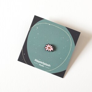 Cute Mini Flower Enamel Pin Pink Flower Soft Enamel Pin - Etsy