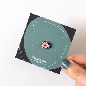 Cute Mini Flower Enamel Pin Pink Flower Soft Enamel Pin - Etsy