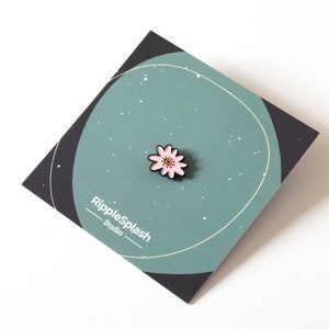 Cute Mini Flower Enamel Pin Pink Flower Soft Enamel Pin - Etsy