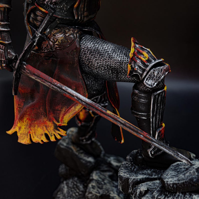 Soul of Cinder Hand Painted High Quality Art Figure Statue Figurines ...