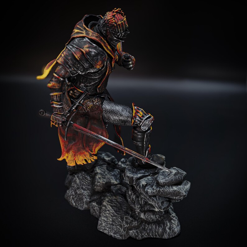 Soul of Cinder Hand Painted High Quality Art Figure Statue Figurines ...