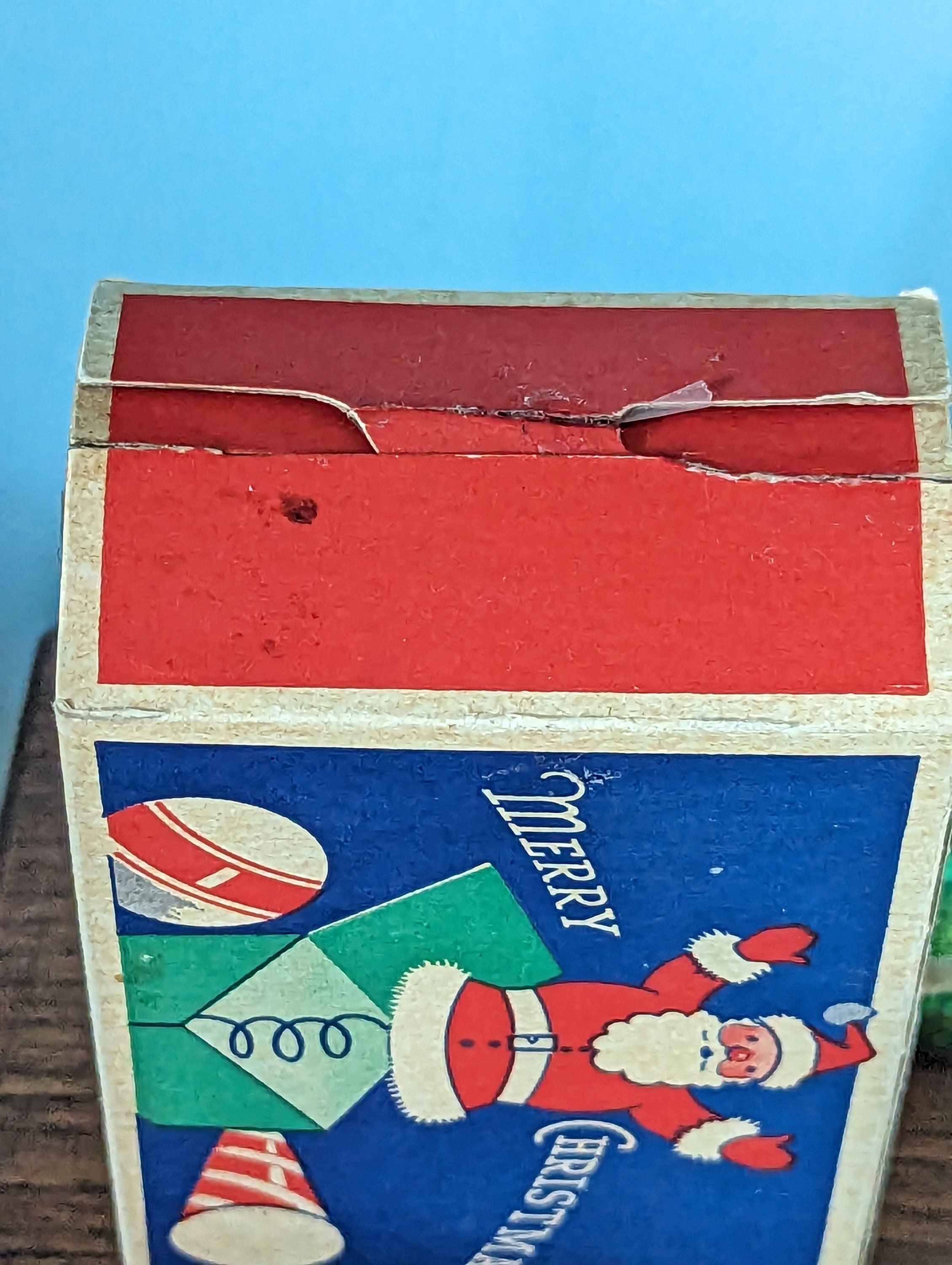 Vintage Christmas Candy Box - Etsy
