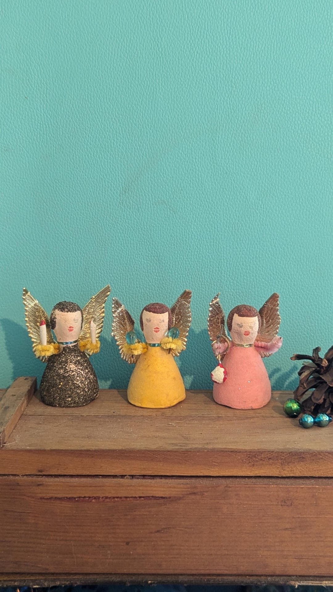 Vintage Spun Cotton Angels Christmas - Etsy