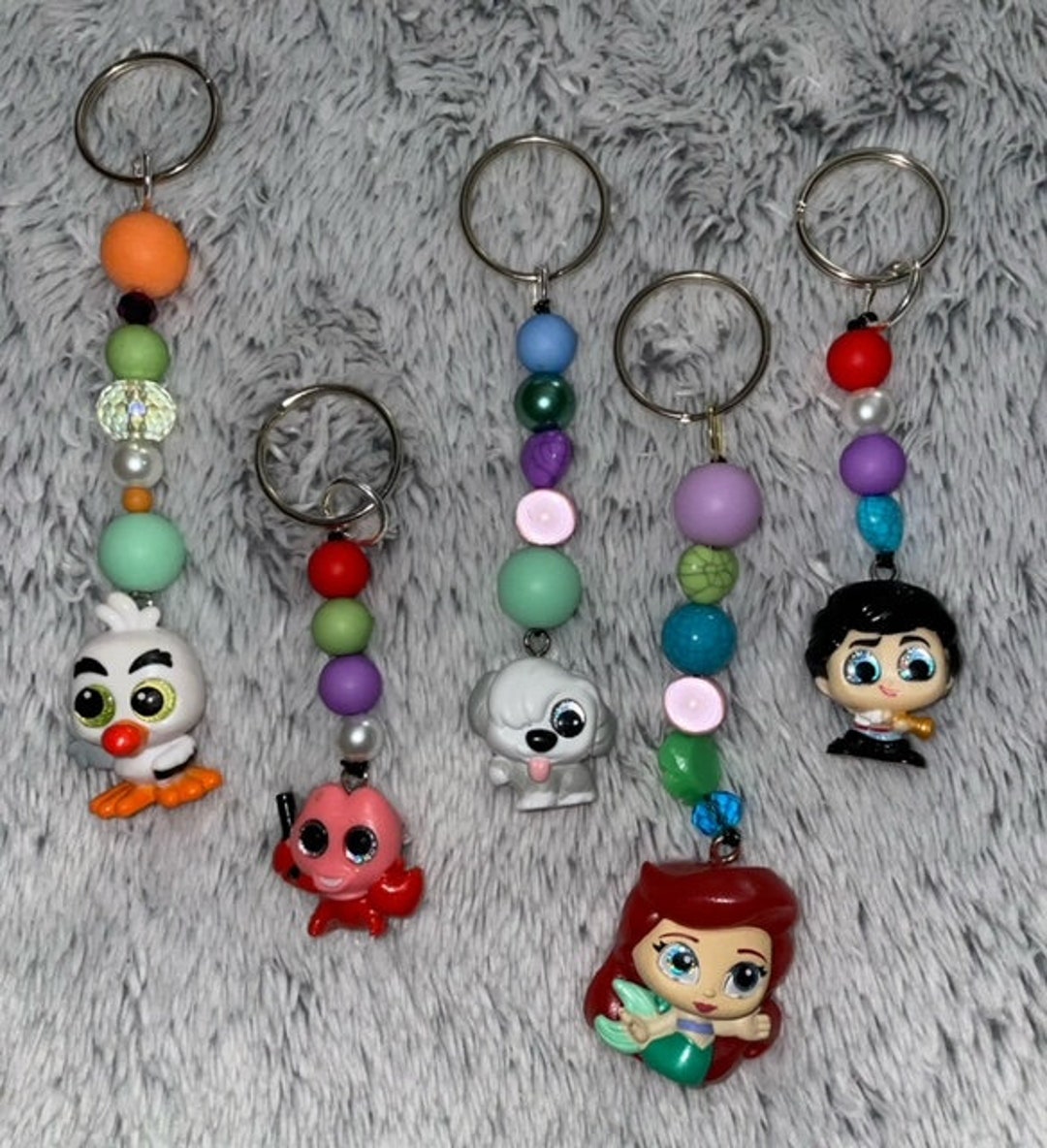 Disney the Little Mermaid Doorable Keychain - Etsy