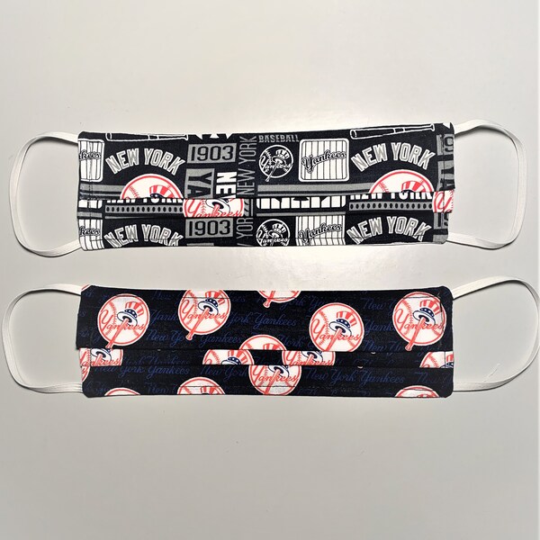 Yankees Face Mask - Etsy
