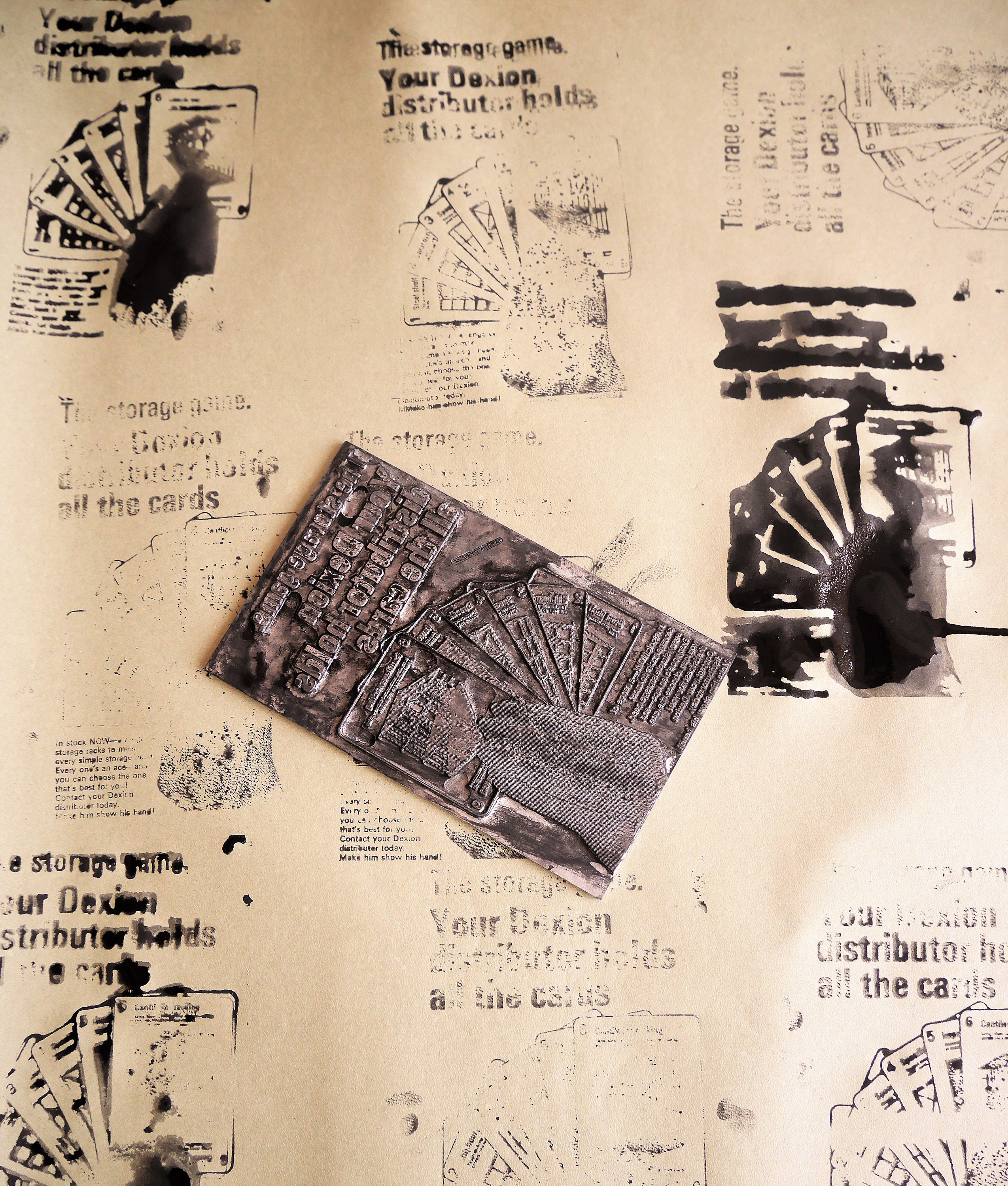 Vintage 60s 70s 80s Stereotype Printing Plate for Calor Gas - Etsy