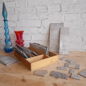 Vintage 60s 70s Stereotype Printing Plate for Advertising Calor Gas ...