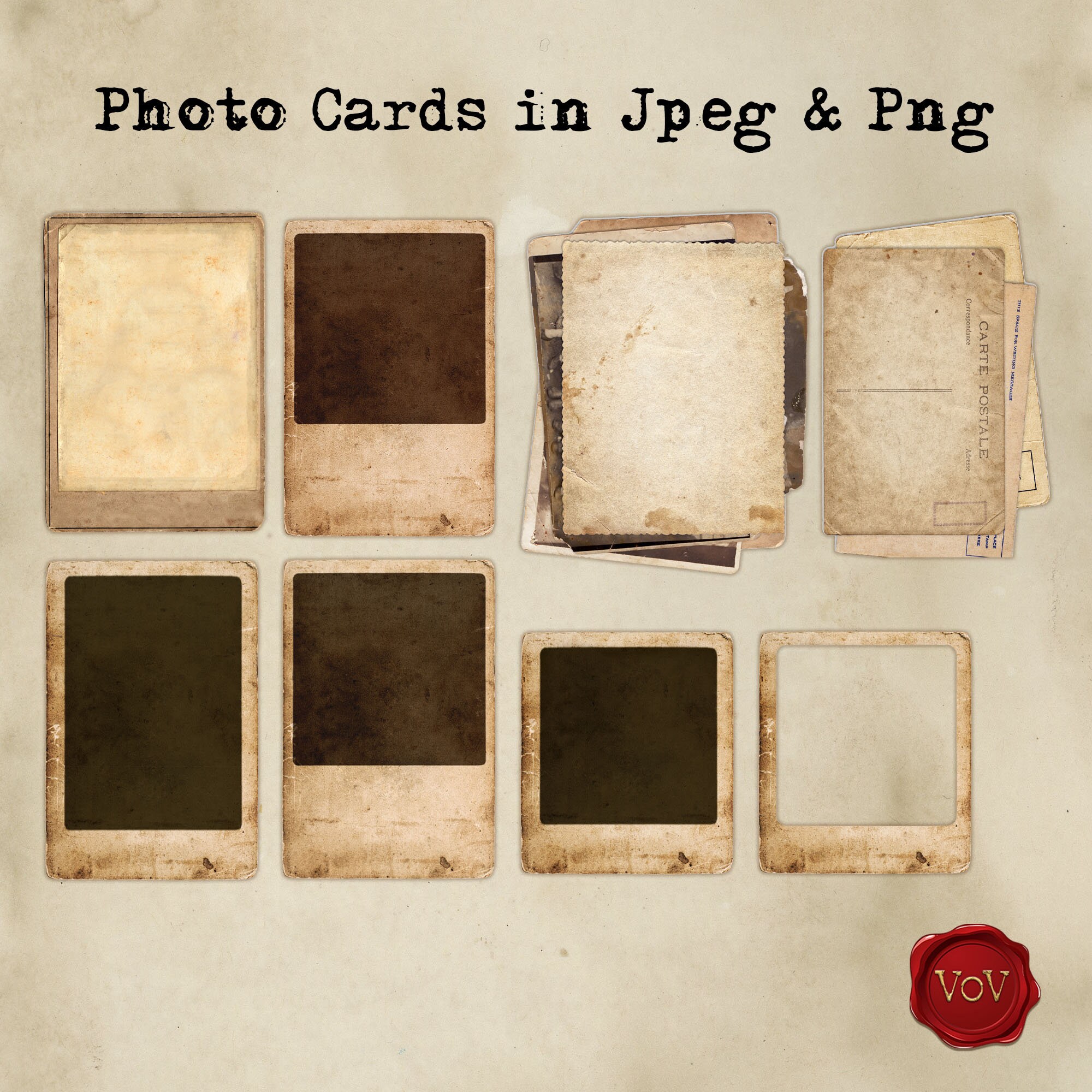 Printable Vintage Portraits and Photo Cards Vintage Photos - Etsy UK