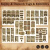 Printable Specimen Slide Template for Junk Journals. - Etsy