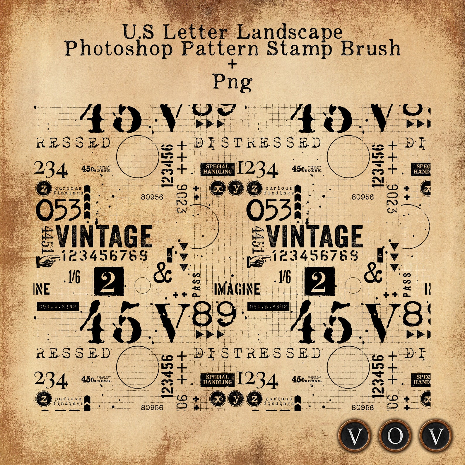 Grunge 1 Png Photoshop Brushes Design Resource Junk - Etsy
