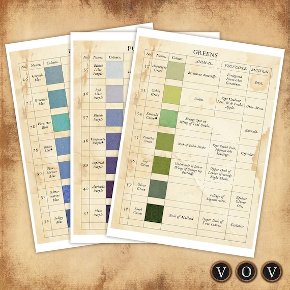 Esquema De Colores Vintage Y Muestras 1200x600