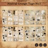 Printable Specimen Slide Template for Junk Journals. - Etsy