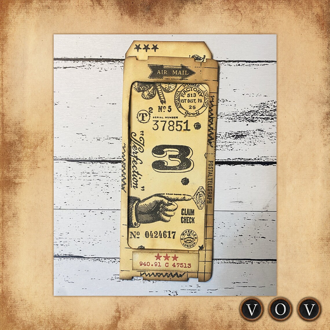 Stamp Your Own Specimen Slides Photo Slides Junk Journaling. - Etsy