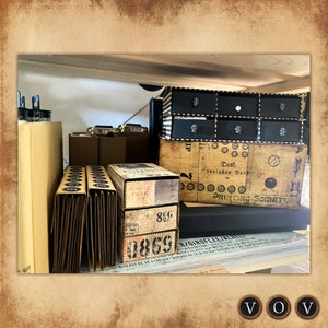 Industrial Grunge Matchboxes, Ephemera, Ephemera Storage, Printable ...