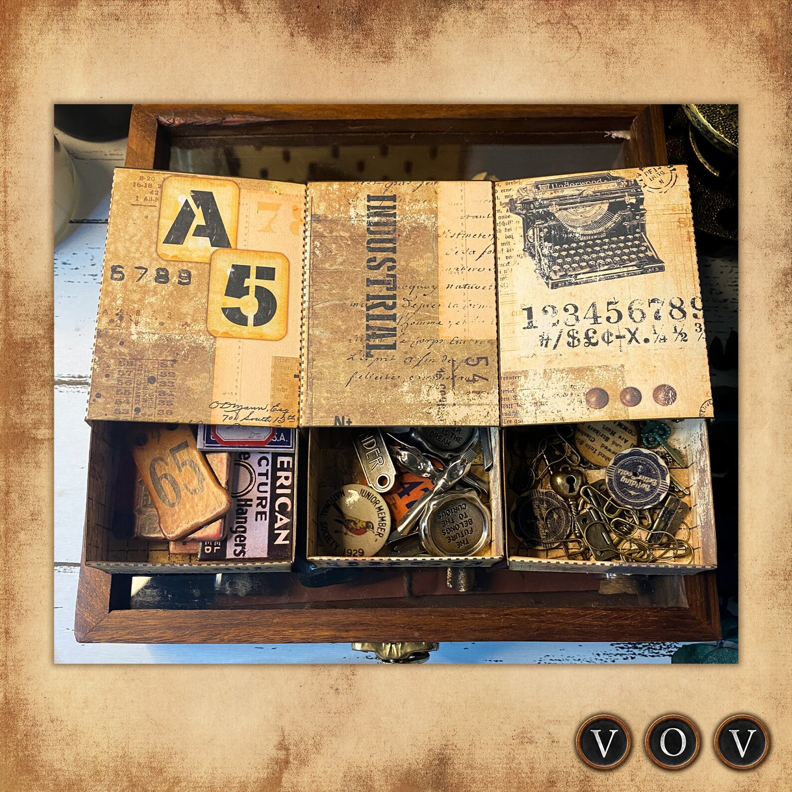 Industrial Grunge Matchboxes, Ephemera, Ephemera Storage, Printable ...