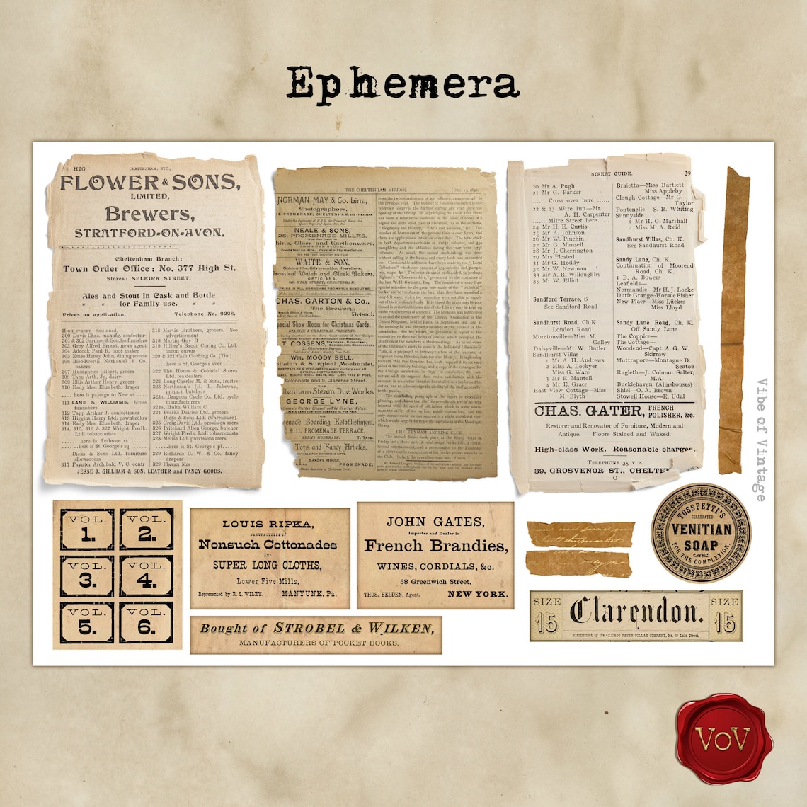 Vintage Folder Ephemera Storage for Junk Journals - Etsy