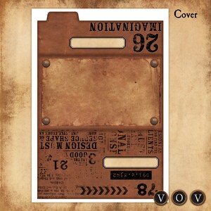 Vintage Folder No.4 for Junk Journals and Other Paper Craft Projects ...