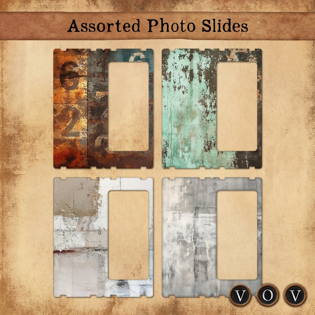 Assorted Photo Slides, Printable Photo and Specimen Slides - Etsy