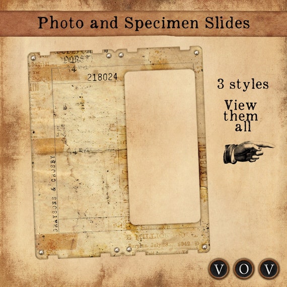 Printable Photo and Specimen Slides - Etsy