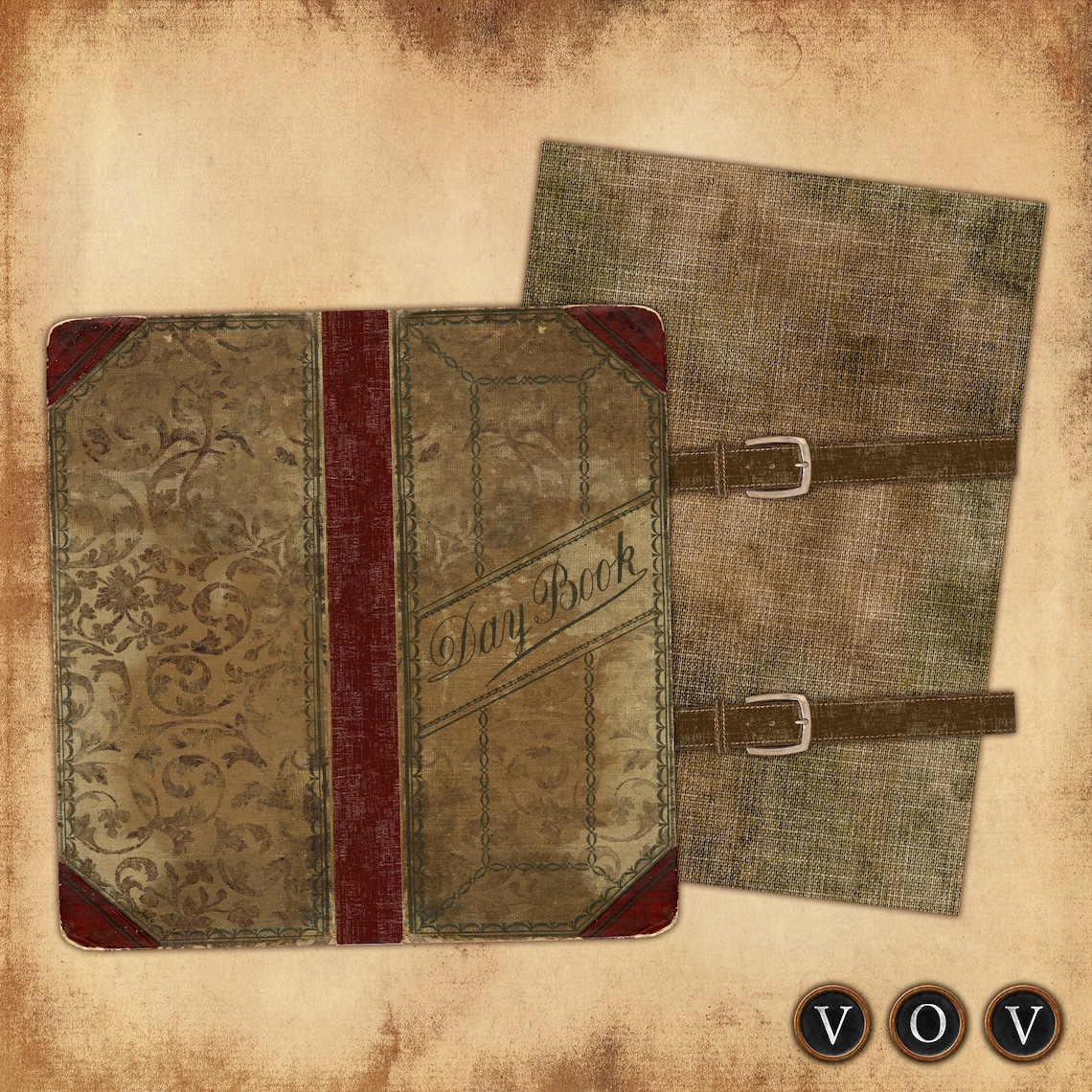 Ledger Book Cover for Your Junk Journals and Other Craft - Etsy