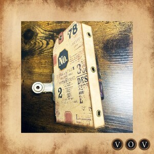 Vintage Tag Box, Tag Storage, Ephemera Storage, Printable Boxes ...