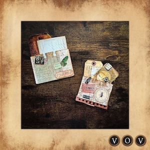 Rolodex Card Pocket Template, Cricut, Rolodex Card Shaped Pockets - Etsy