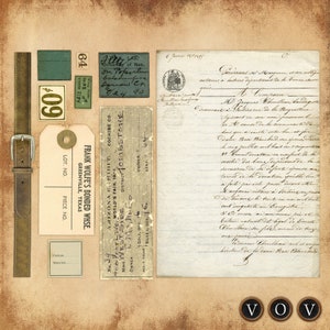 Specimen Envelope Kit for Junk Journals and Other Paper Craft Projects ...