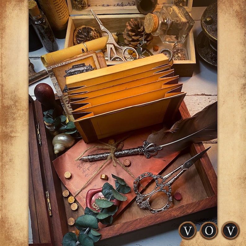 Accordion Fold Ephemera Box Ephemera Storage Printable - Etsy