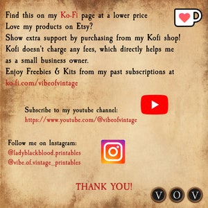 Vintage Photo Box, Journal Box, Printable Storage Box - Etsy