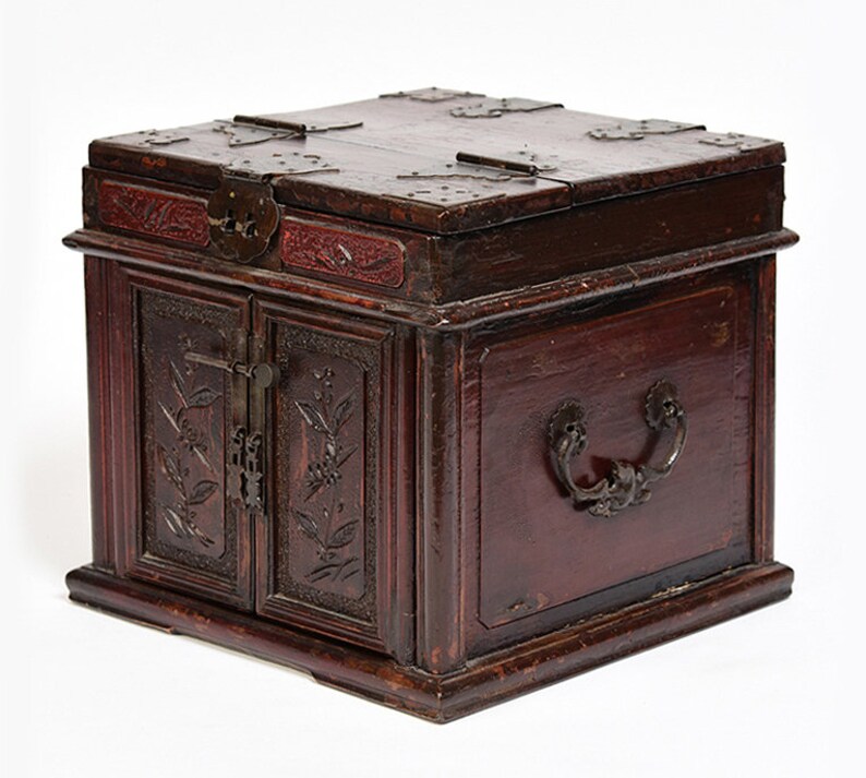 Early 20th Century, Antique Chinese Wooden Box - Etsy