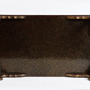 Early 20th Century, Showa, Japanese Wooden Lacquered Lower Table ...