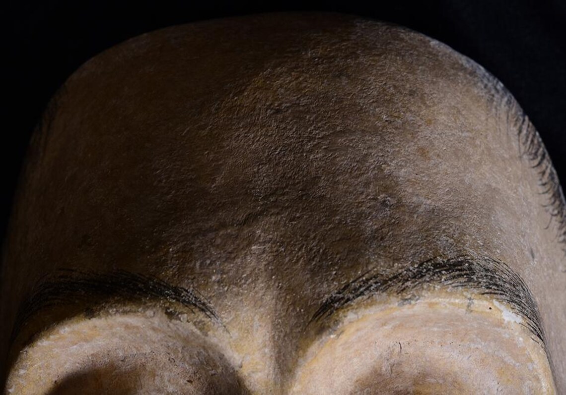 19th Century, Meiji, Antique Japanese Wooden Noh Mask - Etsy