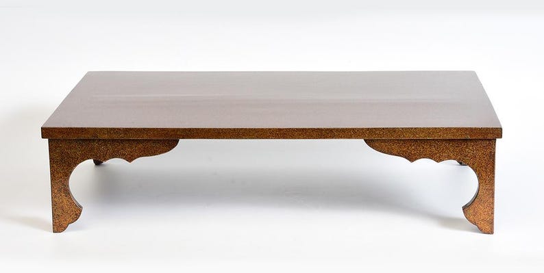 Early 20th Century, Showa, Japanese Wooden Lacquered Lower Table ...