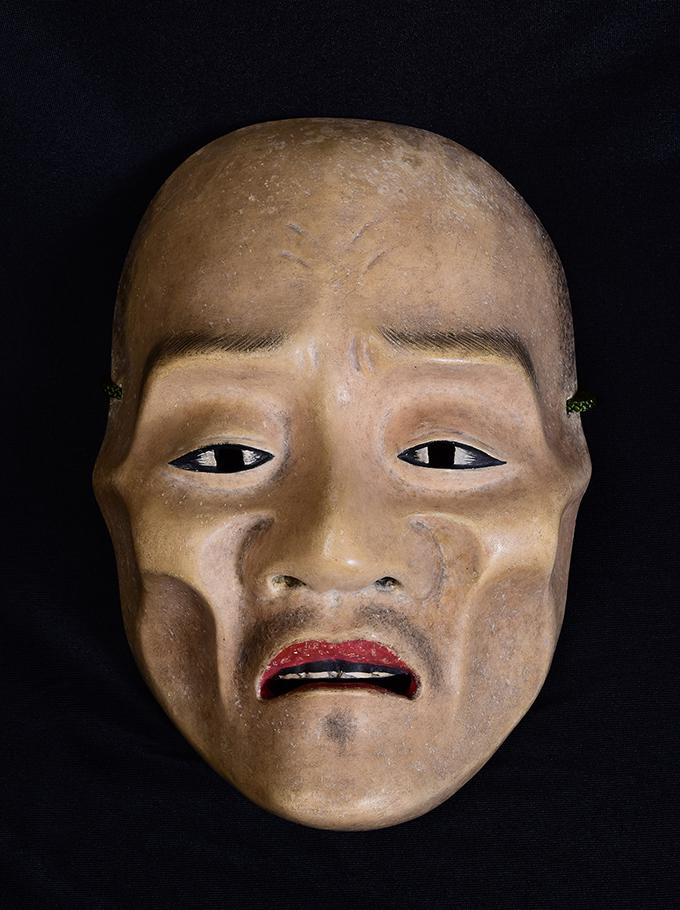 19th Century, Meiji, Antique Japanese Wooden Noh Mask - Etsy