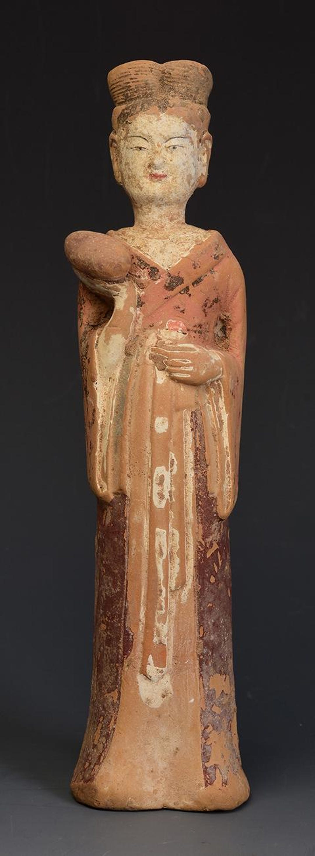 Northern Wei Dynasty, Antique Chinese Painted Pottery Court Lady - Etsy