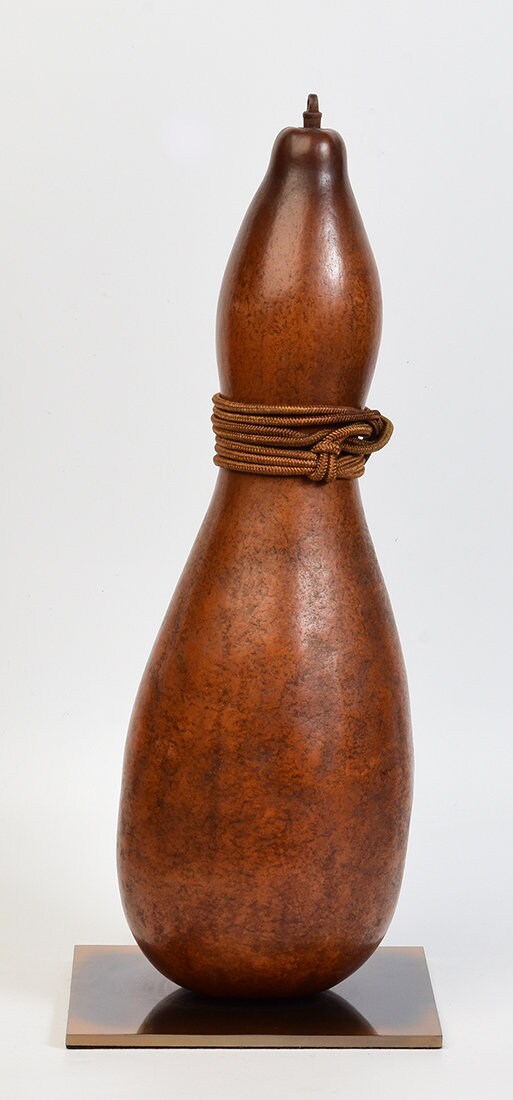 Early 20th Century, Showa, Japanese Antique Samurai Wine / Sake Gourd ...