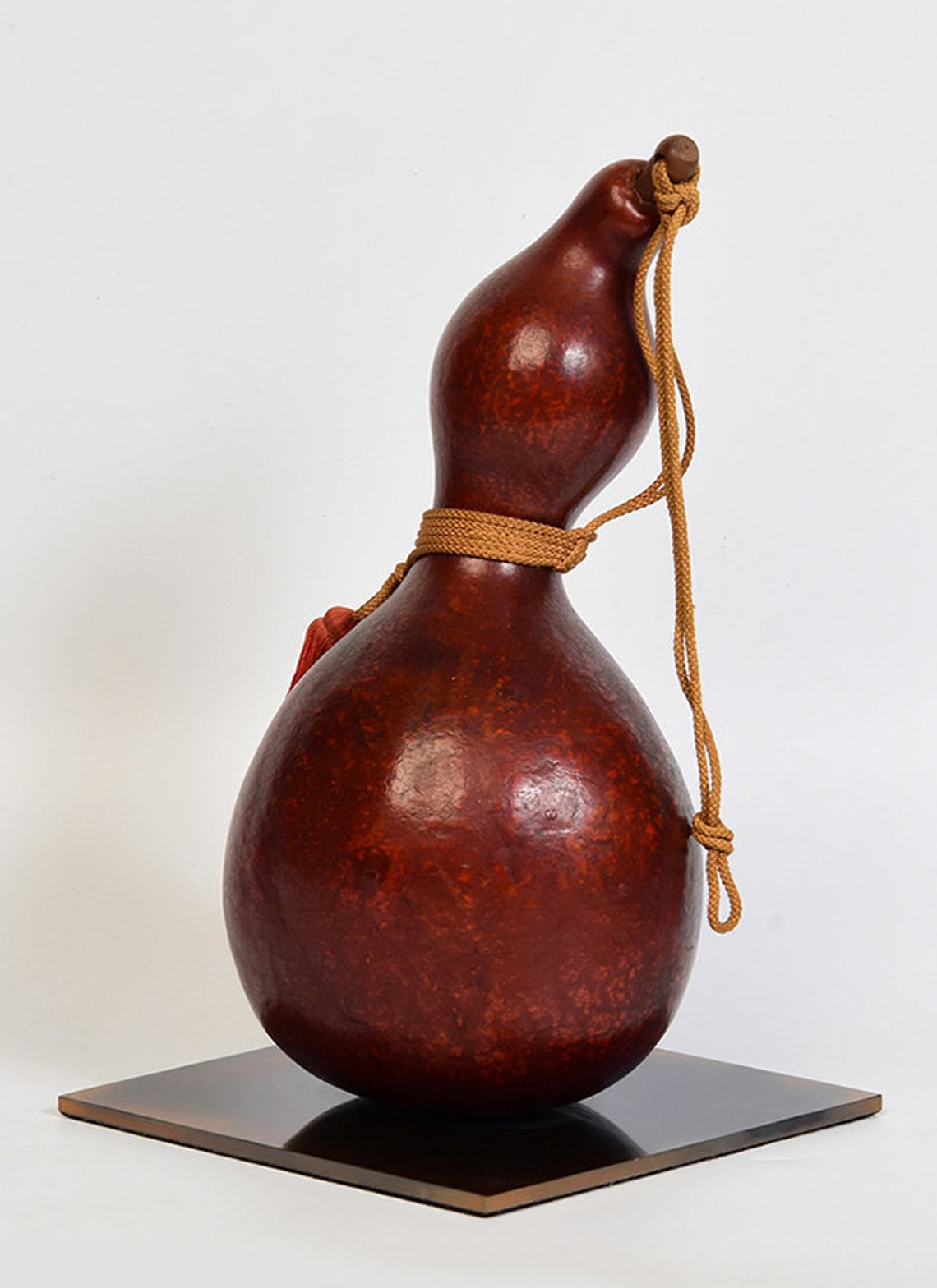 Early 20th Century, Showa, Japanese Antique Samurai Wine / Sake Gourd ...
