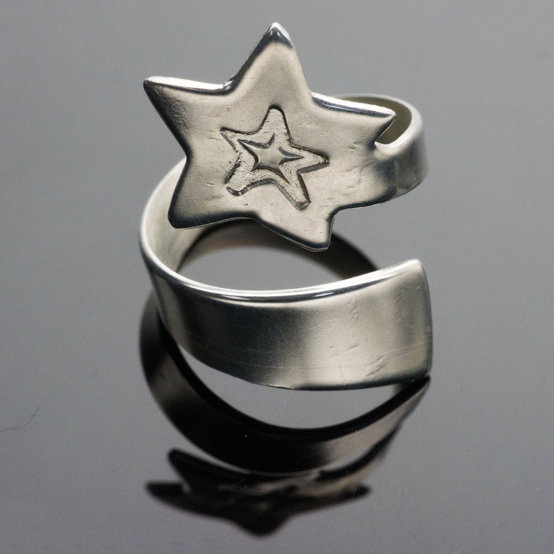 Shooting Star Ring - Etsy