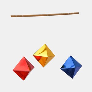 Montessori Octahedron Mobile - Etsy